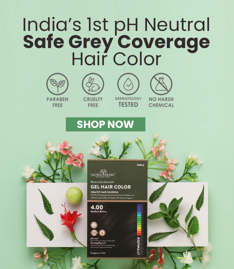 Sacred Herbs- pH Neutral Hair Color, Hair Care & Body Care
