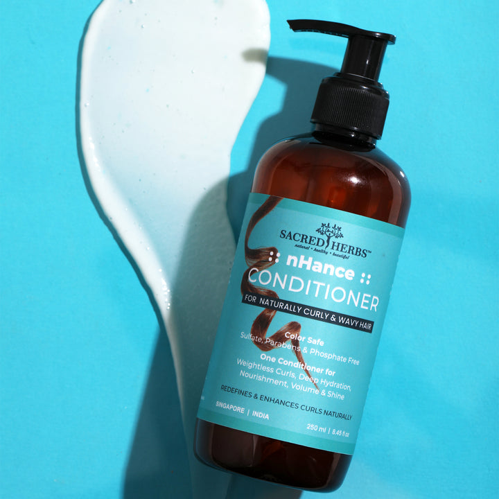 :: nHance :: Curly Hair Conditioner – Sacred Herbs